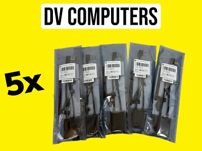 5x Brand New HP 4.5 mm and USB-C Dock Adapter G2 L58307-001 L58499-001 ...