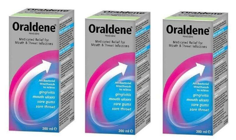 Oraldene Antibacterial Mouthwash 200ml 1 2 3 6 Packs**Free Delivery ...