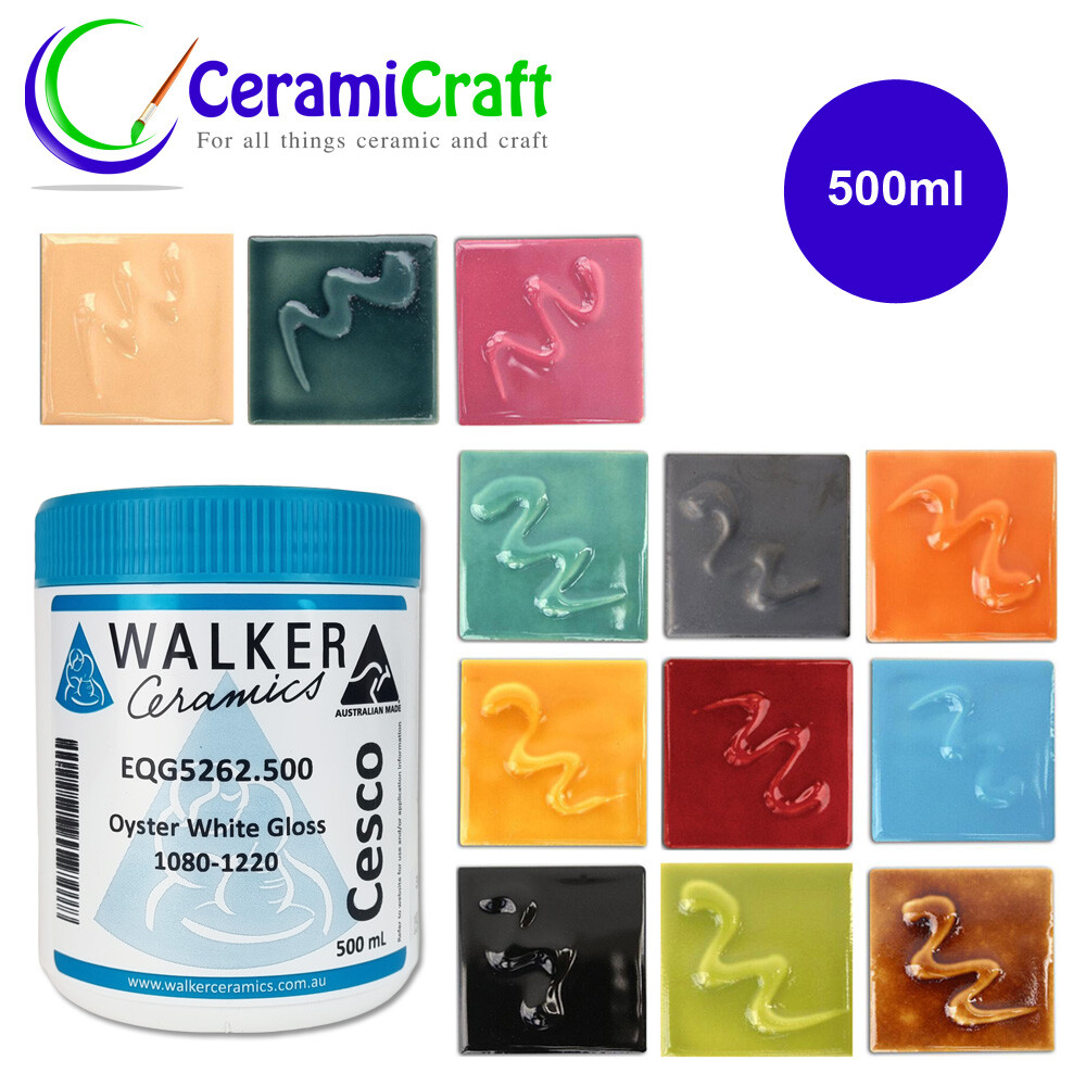 Walker Ceramics Cesco Gloss Pottery Glaze 500ml | eBay Australia