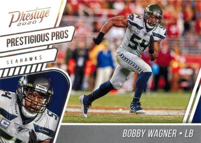 Bobby Wagner 2020 Prestige Football Prestigious Pros Insert Card #PP-BW ...