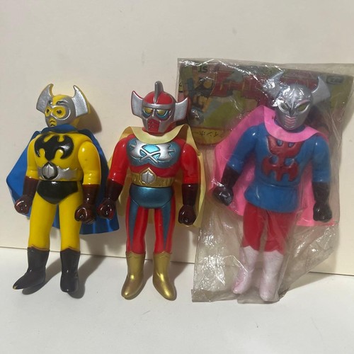 Takemi Made Battle Hawk Big Hawk Quin Hawk Sofubi Figure Set | eBay