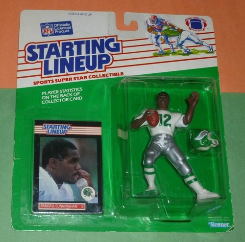 1989 RANDALL CUNNINGHAM Philadelphia Eagles #12 *FREE_s/h* Starting ...