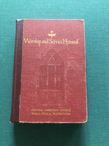 Worship Service Hymnal by Hope Publishing Co. 1957 Hardcover | eBay
