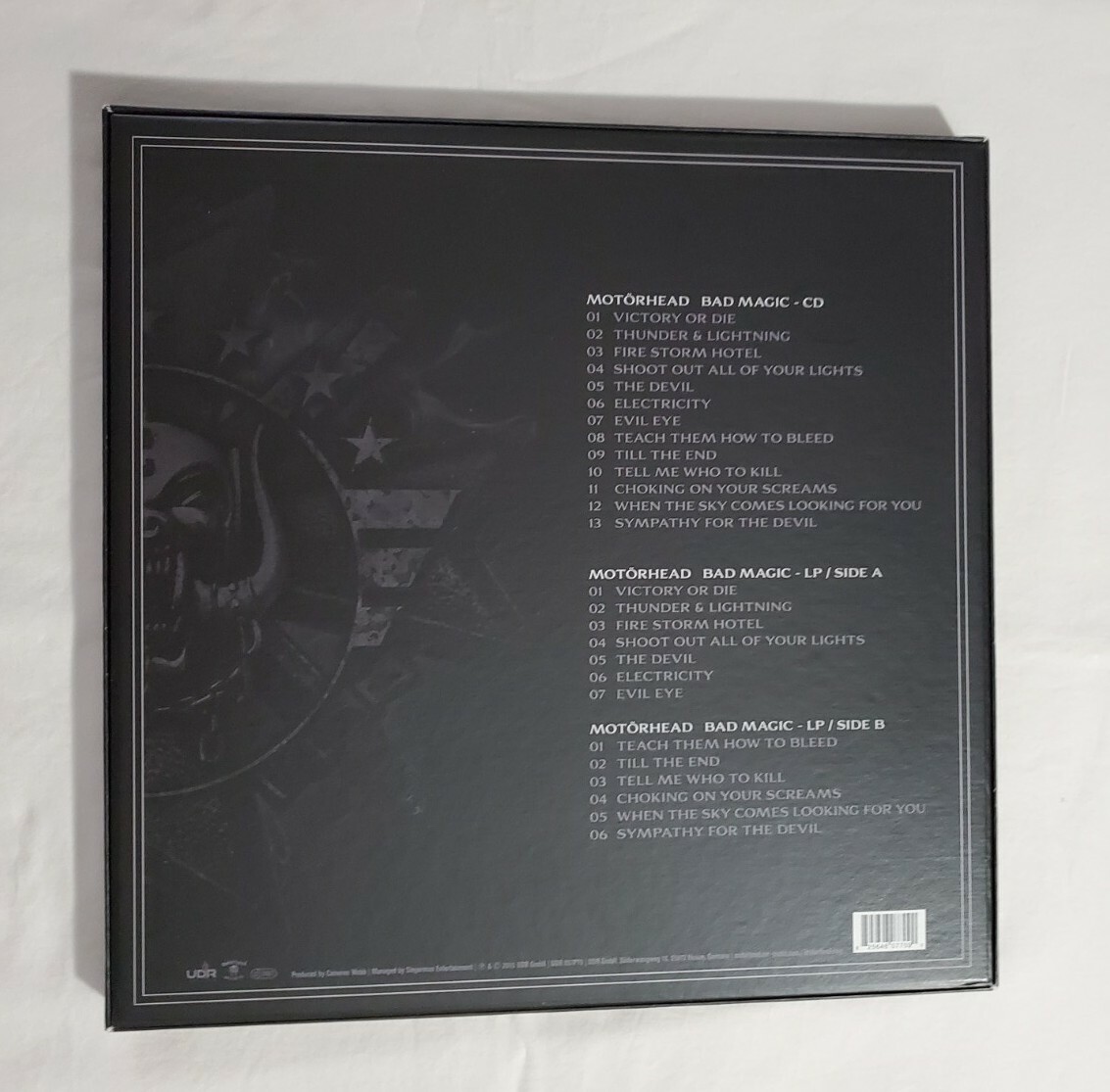 Motorhead - Bad Magic LP Limited Box Set - 2015 US UDR - UDR 057P75 | eBay