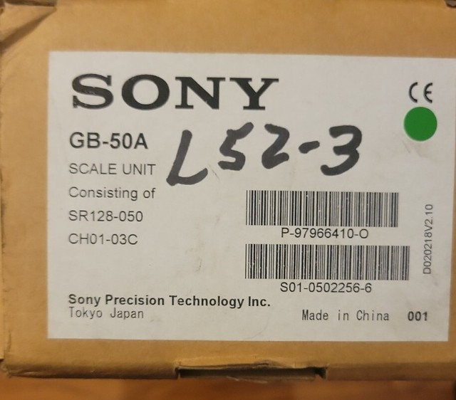 SONY Magnescale SR128-050 Linear Scale for sale online | eBay