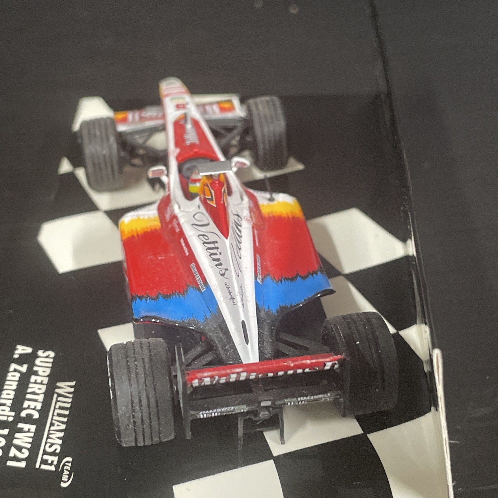 Minichamps Alex Zanardi 1999 Williams Supertec FW21 1:43 Scale Model | eBay
