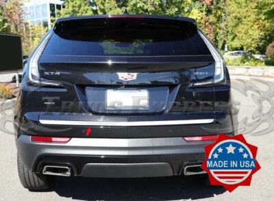 fit:2019-2024 Cadillac XT4 Rear Trunk Lid Bumper Door Trim Cover Accent ...