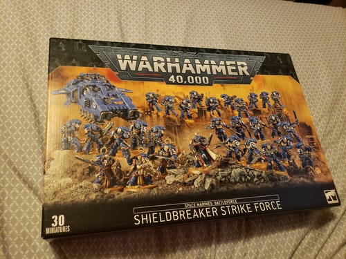 Warhammer 40k Shieldbreaker Strike Force Space Marines Battleforce Box ...