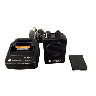 Motorola Minitor V (5) 45-48.995 MHz Voice SV 2ch Pager w/Charger & New ...