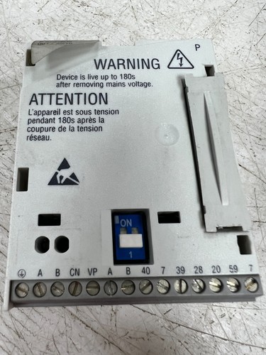 👀 LENZE LECOM A/B INVERTER DRIVE W/ 2102 FIELDBUS MODULE & PROFIBUS−DP ...