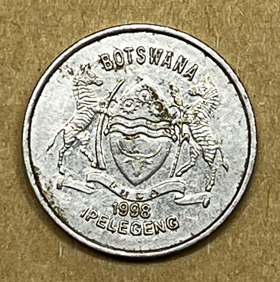 Botswana 50 Thebe 1998 (KM#29) | eBay