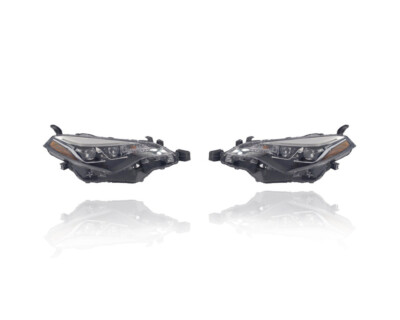 Headlight DEPO For 17-19 ToyotaCorollaW/LEDaccent Set CAPA 8111002M90 ...