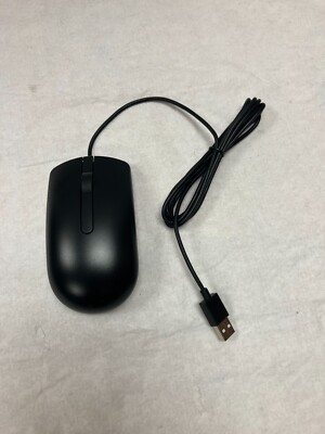 Dell Optical Mouse MS116C 049PR0 Wired USB 3 Button Scroll Wheel Laser ...