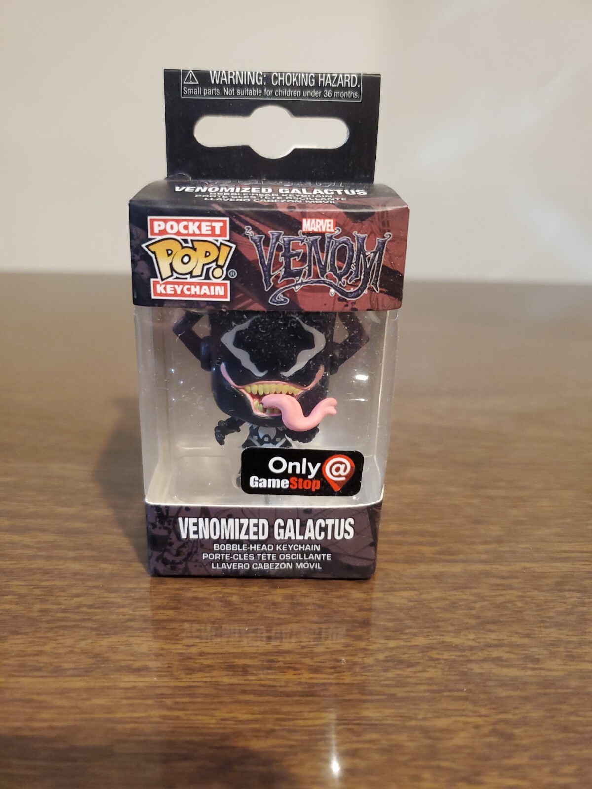 Funko Pocket Pop Keychain Marvel Venom Venomized Galactus GameStop for ...