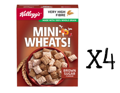 Kelloggs Mini Wheat Cereal Brown Sugar Flavour 460g x 4 From Canada Fresh 65633461673| eBay