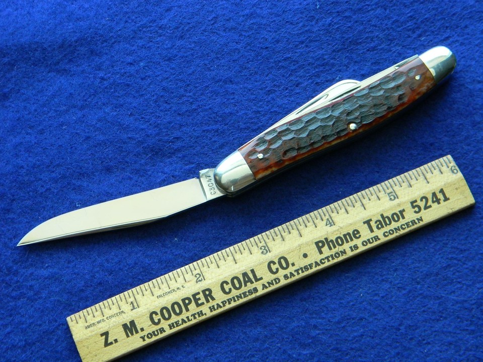 Pristine, W. R. CASE, premium stockman 3-blade #63047, gorgeous red bone, | eBay