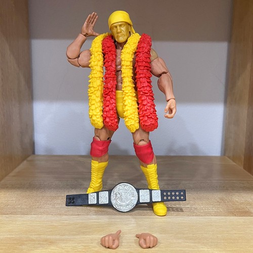 Prototype WWE Elite Hulk Hogan Wrestling Action Figure AEW TestShot ...