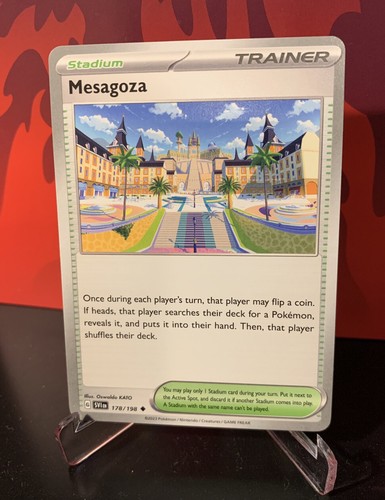 Mesagoza - Uncommon Trainer - Scarlet & Violet 178/198 - MINT - Pokemon ...