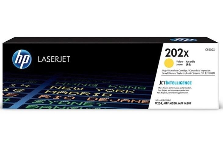 GENUINE HP 202X CF500X / CF501X / CF502X/ CF503X TONER CARTRIDGE M254 ...