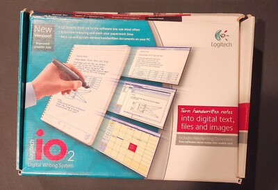 Logitech io2 Digital Writing System IOB | Wireless | Digital Pen/Stylus ...