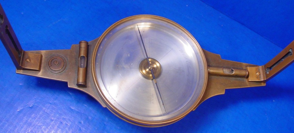 1868 Gurley Plain Compass w/Orig. Box - Large Early Example | eBay