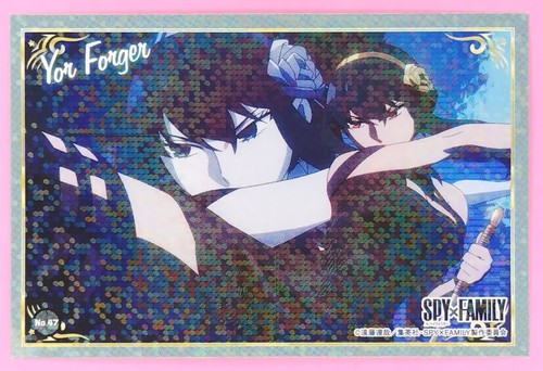 Yor Forger SPY x FAMILY Collectable Sticker Seal Card Anime Japanese ...