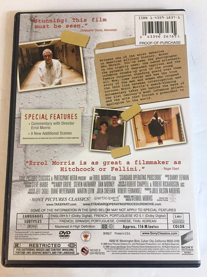 Standard Operating Procedure DVD Ships Free Same Day With Tracking | eBay