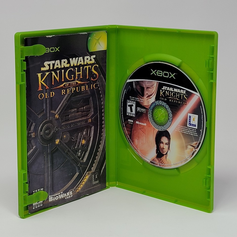 Star Wars: Knights of the Old Republic (Original Xbox) Black Label CIB ...