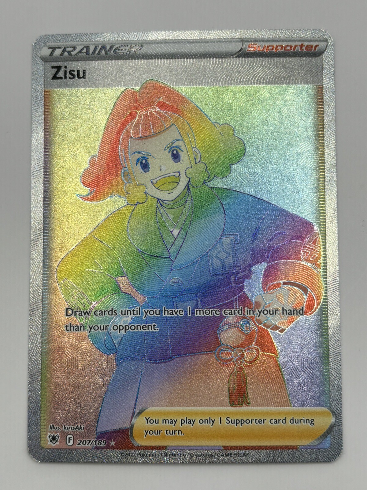 Pokémon TCG Zisu Astral Radiance 207/189 Holo Secret Rare for sale ...