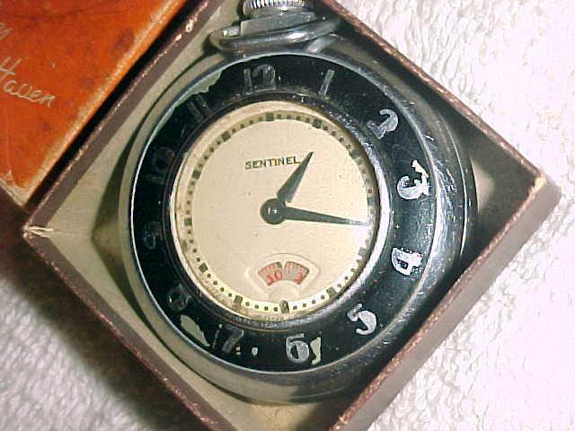 BLACK ENAMEL SENTINEL B-2 POCKET WATCH - JUMP SECONDS - INGRAHAM | eBay