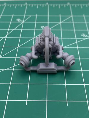 1/24 V8 Twin Turbo LS Engine 3D Resin Printed For Scale Model Customs ...