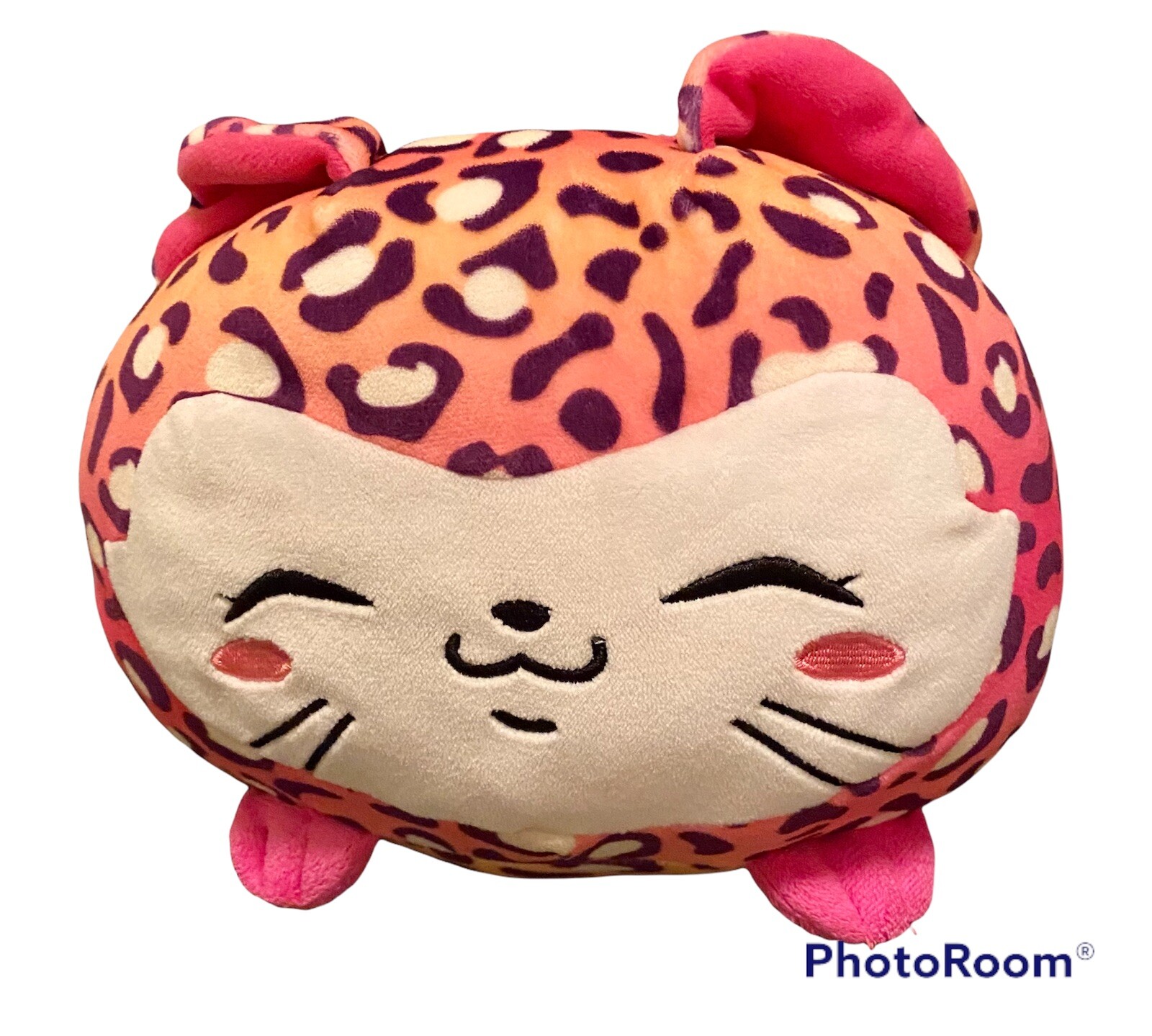 Pikmi Pops Surprize Plush Kitty Cat Tweezle Pink Leopard 2 Baby’s 7 ...