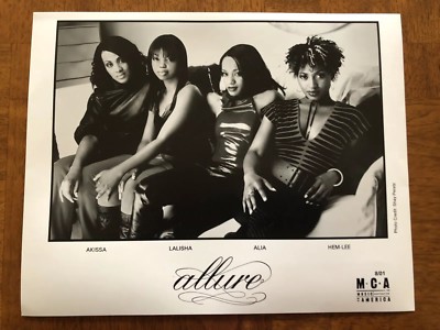 Allure Female Music Group 10x8 Press Photo - Alia, Lalisha, Akissa, Hem ...