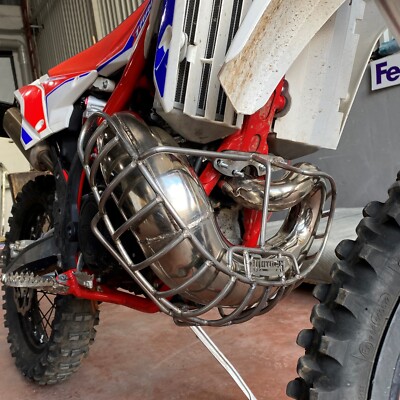 Muzzle Cage Pipe Guard BETA XTRAINER for FMF GNARLY PIPE 2017- 2024 2T ...