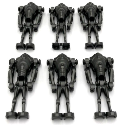 Lego 6 New Star Wars Super Battle Droid Pearl Dark Gray Army ...