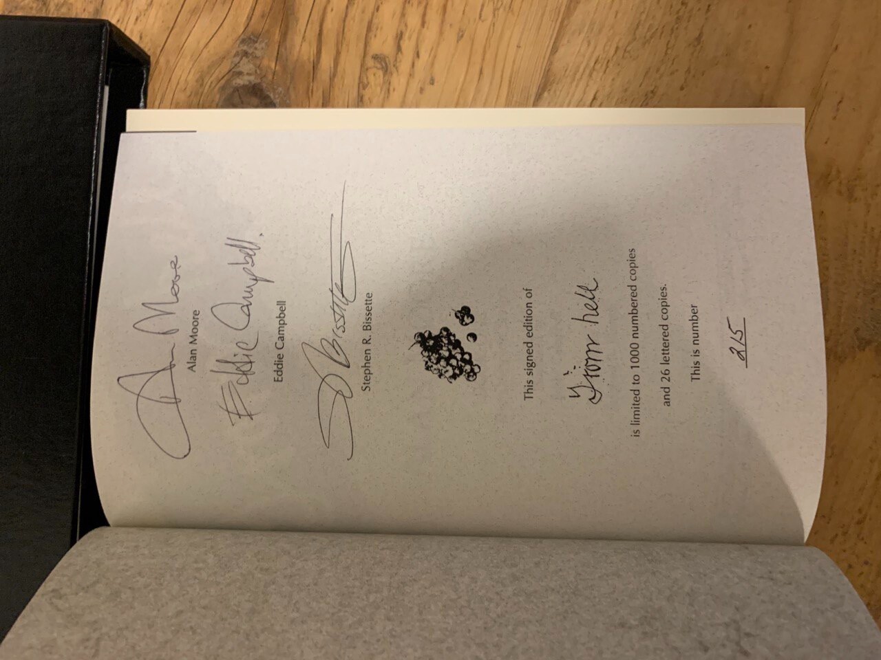 From Hell: The Complete Scripts - Alan Moore Signed | eBay