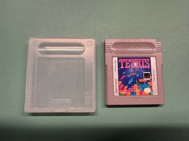 Nintendo GameBoy Tetris Game Cartridge W/ Plastic Case | eBay