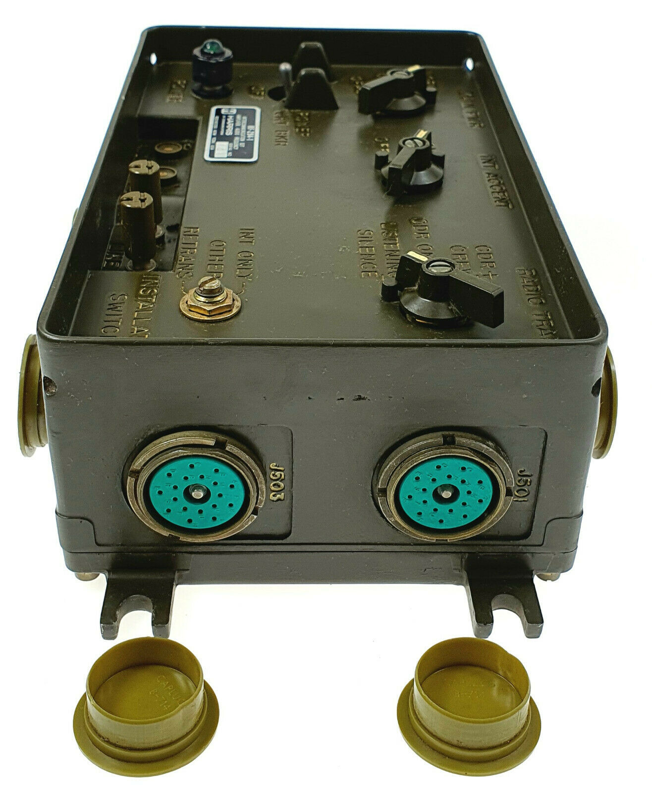 HARRIS RF-294-1 AMPLIFIER AUDIO FREQENCY RADIO ITT TERRYPHONE AM-1780 ...