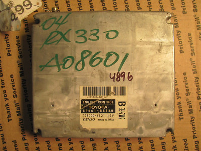 04-05-06 LEXUS RX330 FWD ECU ECM COMPUTER 89661-48480 | eBay