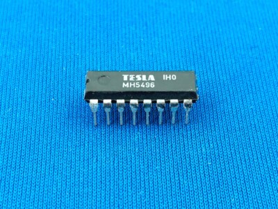 2 x MH5496 TESLA 5-Bit Shift Registers 7496 SN7496N 5496 IC | eBay