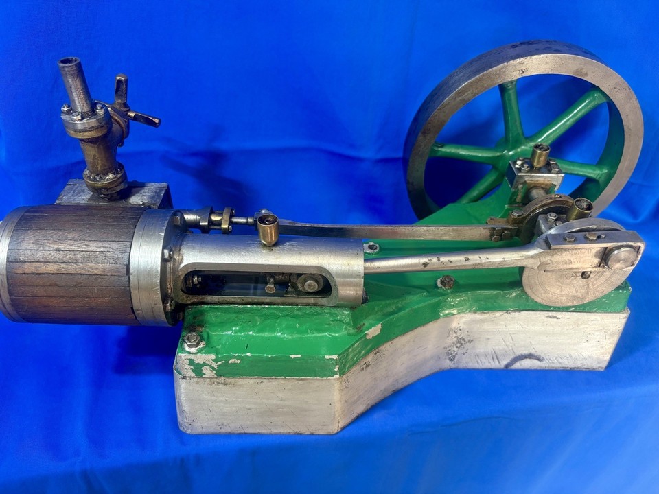 LIVE STEAM LARGE VINTAGE HORIZONTAL MILL ENGINE | eBay UK
