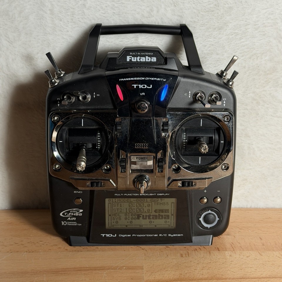 RC Futaba 10CH T10J Radio Transmitter Mod 2 Left Throttle For ...