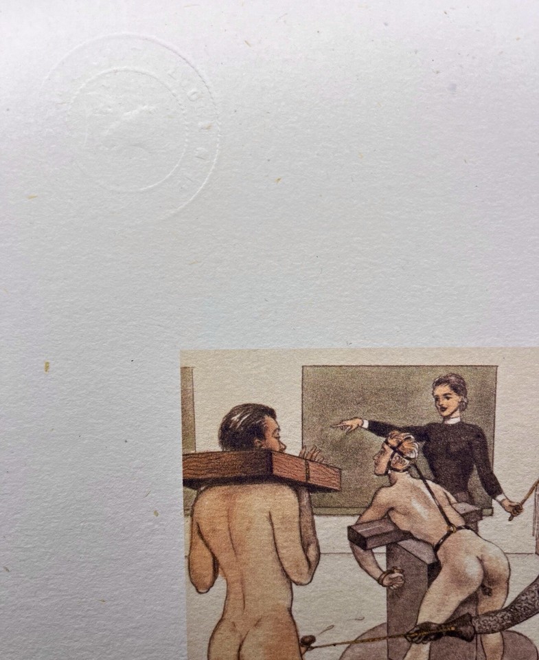 Erotic Kunstdruck v. Montorgueil „Love hurts“ 1930s Bondage Sadomaso LGBT Fanny | eBay