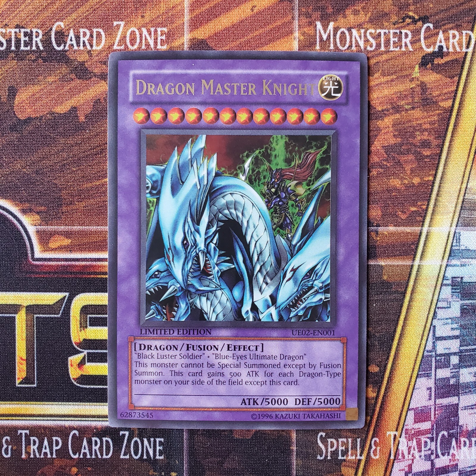 1x Dragon Master Knight - Ultra Rare - UE02-EN001 - Limited Edition ...