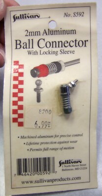 Sullivan Ball Connector with Machined Locking Aluminum Sleeve Green NOS ...