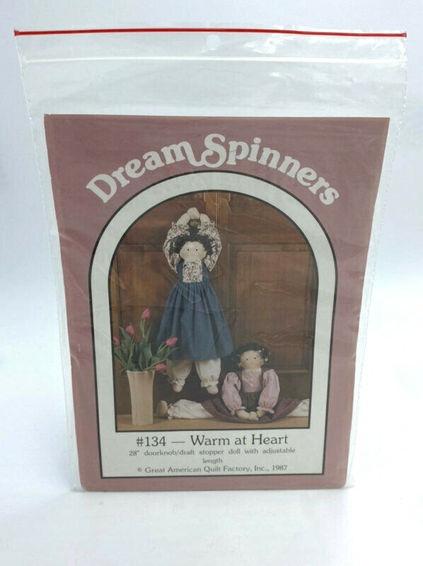 Dream Spinners Warm At Heart Doorknob Draft Stopper Doll Pattern 134 ...