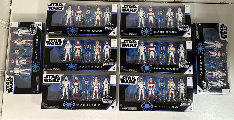 Star Wars Celebrate The Saga Galactic Republic Clone Battle Droid Troop ...