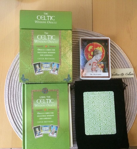 ORACLE Coffret The Celtic Wisdom oracle, Caitlin Matthews livret anglais+poster | eBay