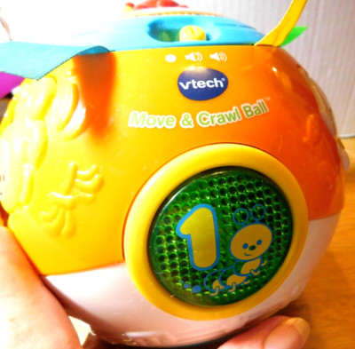 VTech~Wiggle & Crawl Red & Black Lady Bug | eBay