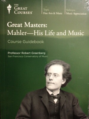 THE GREAT COURSES ~ Mahler His Life & Music ~ DVD/ Course Guide ~ NEW ...